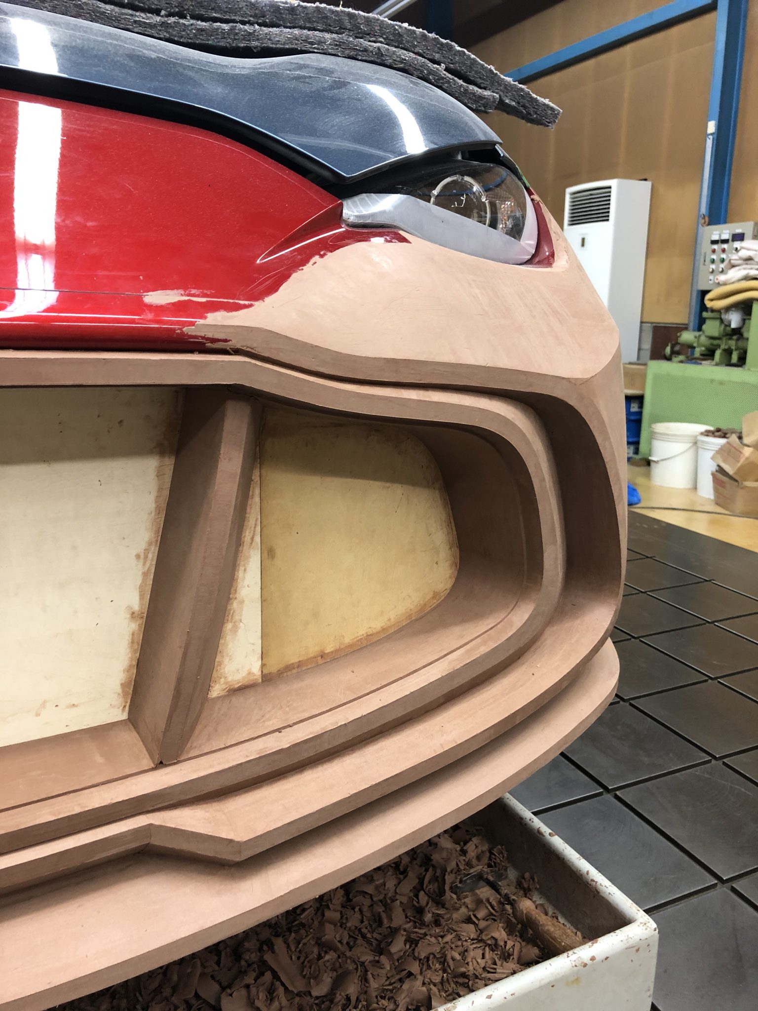 nd ロードスター エアロバンパー 開発 クレイ粘土造形 | クラフテック CRAFTECH