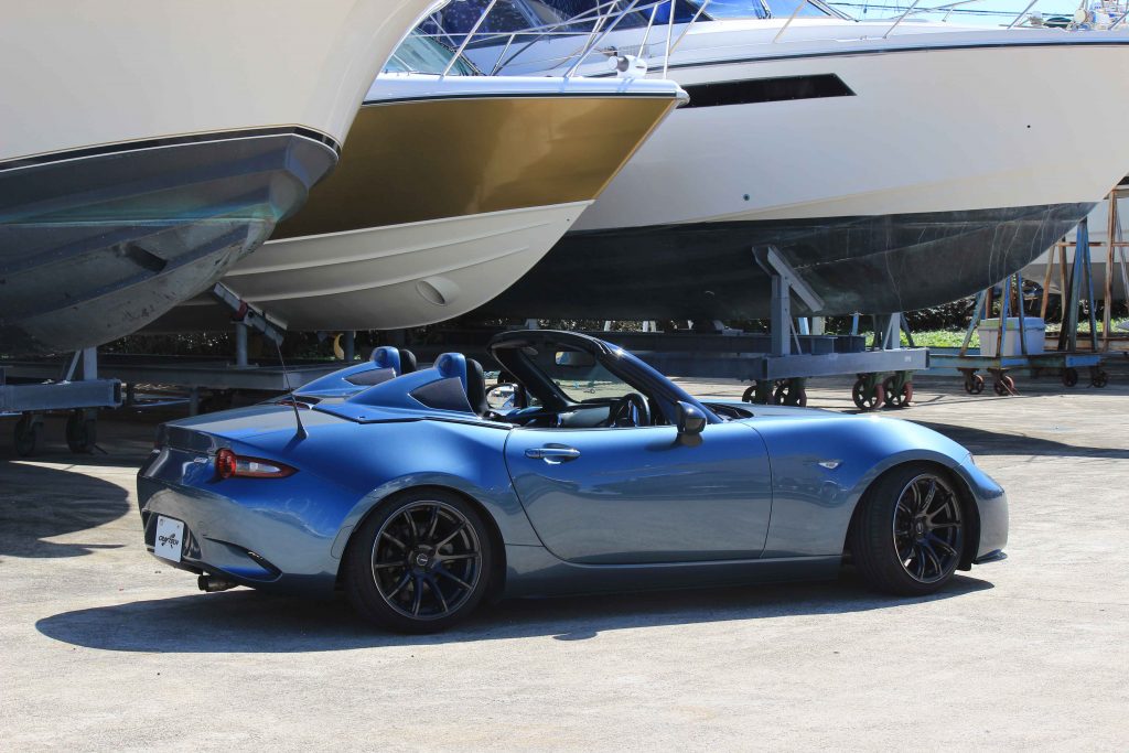 ND ロードスター フロントエアロバンパーとスピードスター仕様で撮影 | クラフテック CRAFTECH